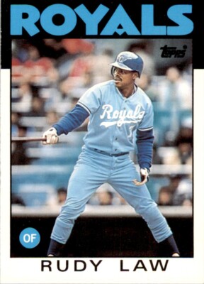 1986 Topps Traded Rudy Law Baseball Cards #62T | eBay