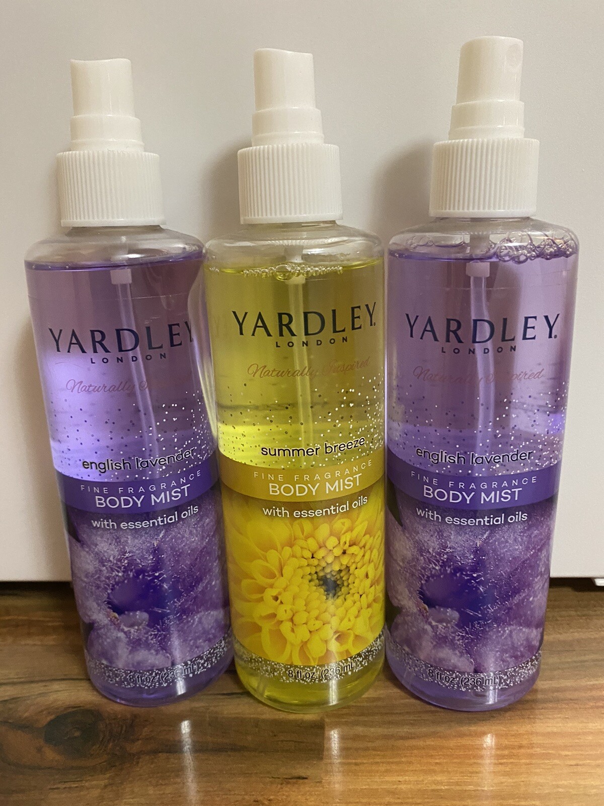 3Btls. Yardley London Body Mist 8fl. Oz. | eBay