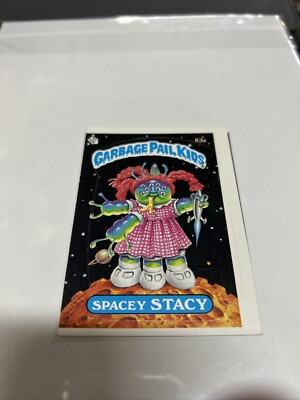 1985 Garbage Pail Kids Spacey Stacy Error Card | eBay