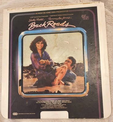 VG+ Tested Vintage/1981 BACK ROADS Movie on Laserdisc-CBS Video ...
