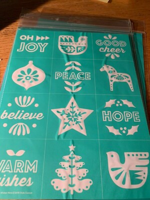 Chalk Couture Transfer, Christmas Mini's RETIRED VHTF | eBay