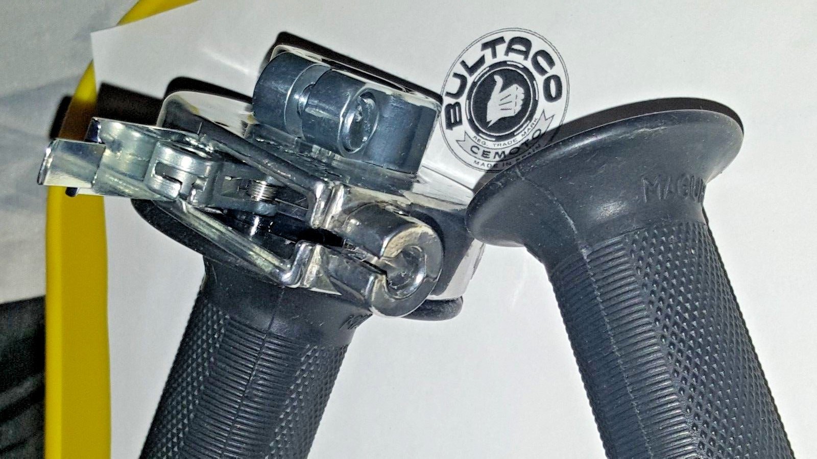 MAGURA 307 Throttle Twist Grip Trap Door Throttle w GRIPS MAICO ...