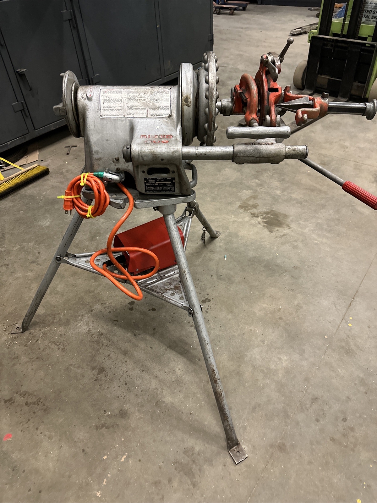 Ridgid 300 Pipe Threader 1/2"-2" Threading Machine Carriage Die Reamer ...