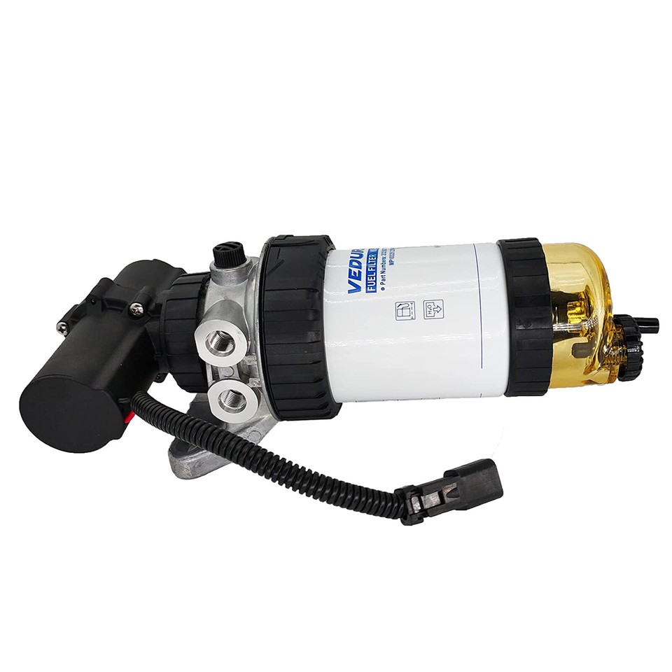 Fuel Pump & Fuel Filter 228-9129 for Caterpillar Backhoe 414E 416D 416E ...