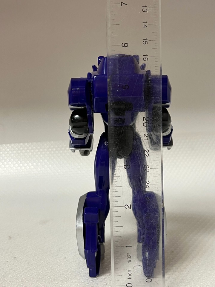 2008 Power Rangers Jungle Fury Gekiranger Purple Geki Wolf Ranger Zord ...