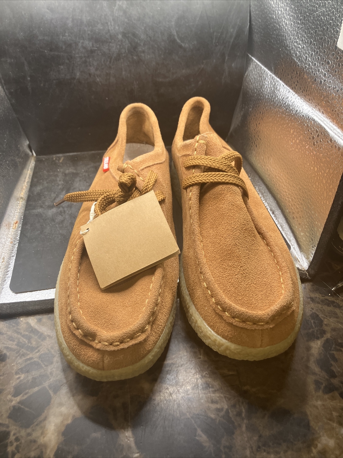 TRULAND Women’s Casual Moccasin Shoes - Suede Leather Lace Up Flat ...