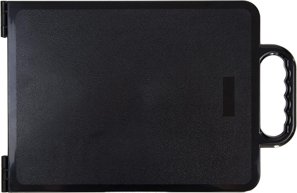 Large Folding Mirror with Double Handle - Rectangular Folded Handheld ...