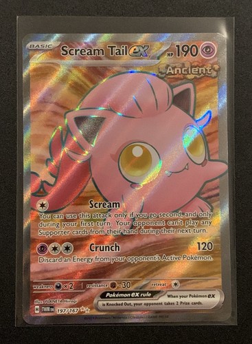 Scream Tail Ex - 197/167 - Ultra Rare - SV06: Twilight Masquerade ...