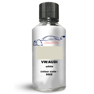 Touch Up Paint For Volkswagen Taro White / Weiss 9008 Chip Scratch ...