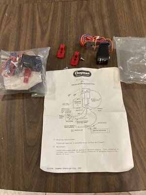 Chapman auto alarm shock sensor SS1 | eBay