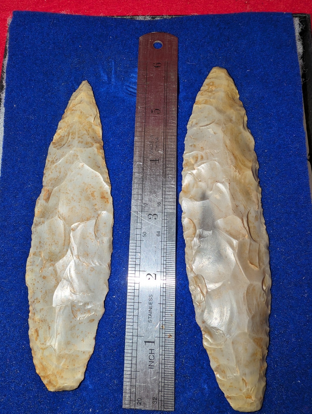 Cache Blades Artifacts- Hornstone , Arrowheads 6 1/8 | eBay