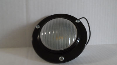 1930 -1940's FROSTED STEPWELL LIGHT LAMP BLACK TRAVEL TRAILER CARS ...