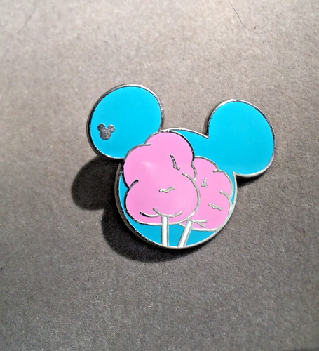 Disney DLR Hidden Mickey pin food series Cotton Candy icon pin 2015-Pre ...