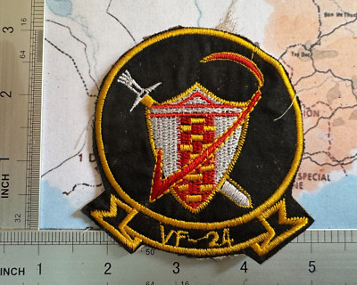patch , usn vf-24 squadron patch , vf 24 patch , navy uss , usaf , usn ...