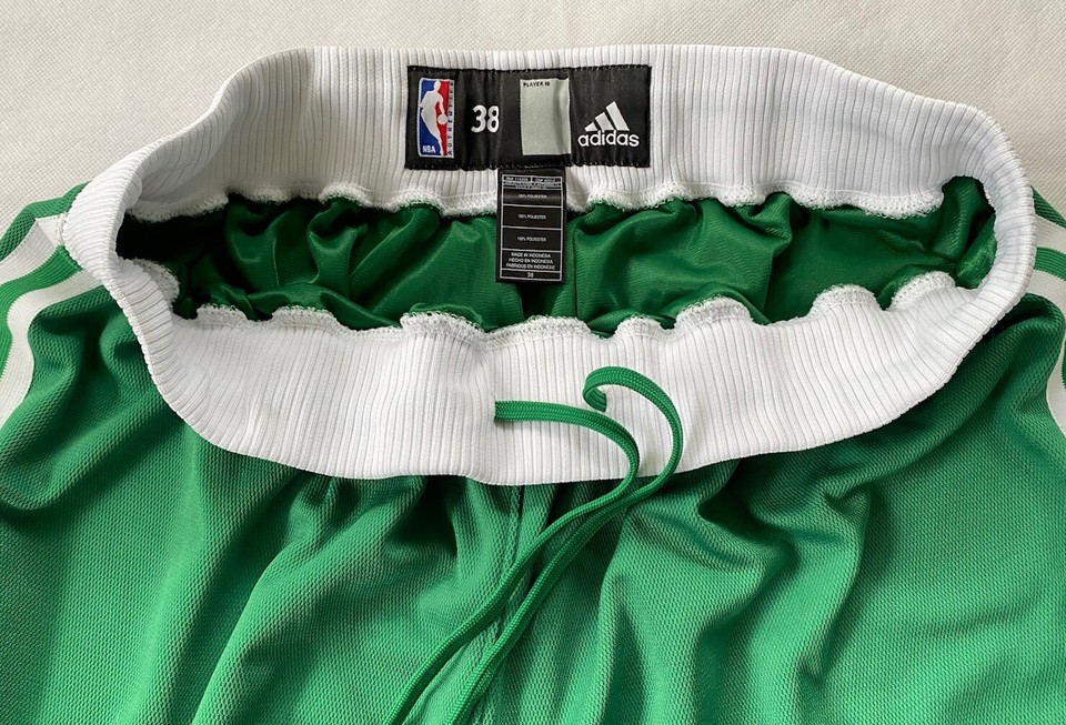 Adidas Boston Celtics Shorts Mens 38 Team Issued Game 2008 NBA Finals ...