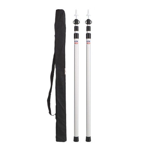 Telescopic Tent Support Rod Beach Shelter Awning Thicken O2E1 | eBay ...