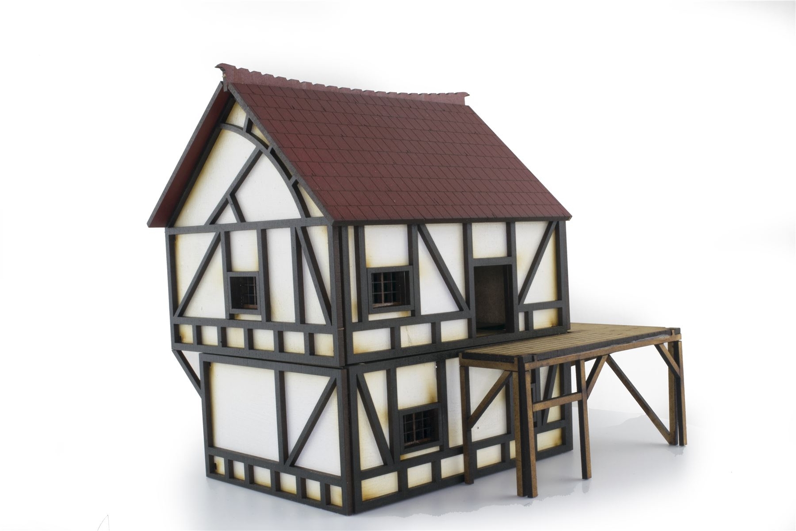 WWG Medieval Town MDF Fantasy Cottage - 28mm WargameTerrain Model ...