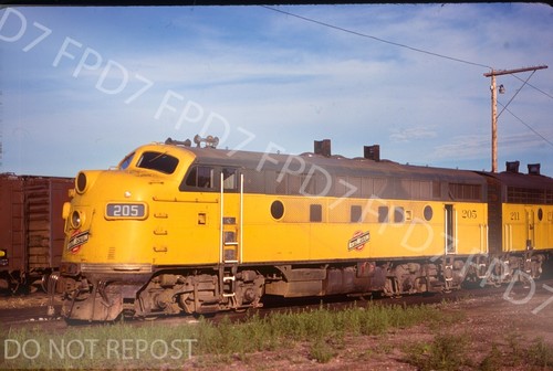 ORIGINAL SLIDE CNW Chicago North Western F3 205;Mpls.;July 1978 | eBay