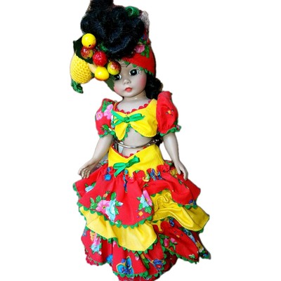 Vintage Madame Alexander Carmen Miranda DOLL 10" #1154 Wobbly! NO Tag ...