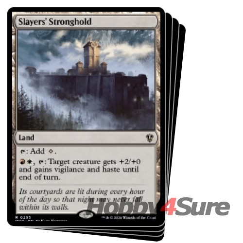 Slayers' Stronghold X4 M/NM Magic MTG Murders At Karlov Manor ...