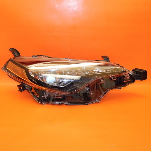 TOYOTA COROLLA HEADLIGHT RIGHT PASSENGER 2017 2018 2019 8111002M70 LED ...