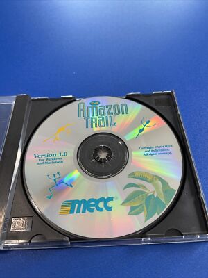 The Amazon Trail (PC, 1994) Version 1.0 Mecc windows & mac used game | eBay