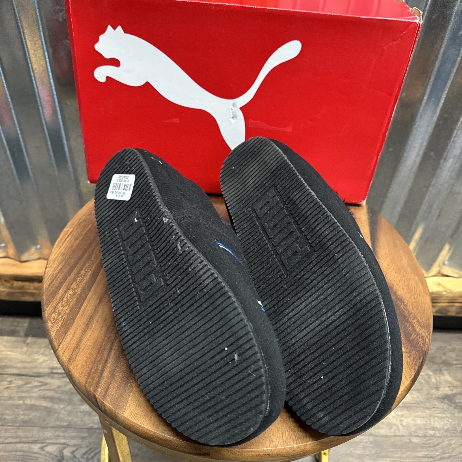 Puma Tuff Mocc Jersey Men's Black Moccasin Slippers Size 11 for sale ...