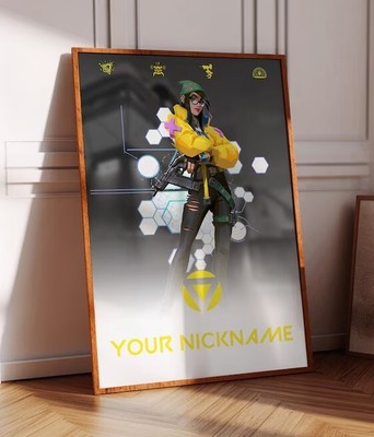 Valorant Killjoy Poster Print | Gaming Poster | eBay