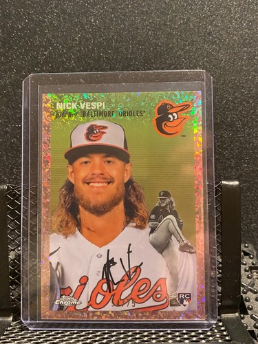 Nick Vespi (RC) 2023 Topps Chrome Platinum Rose Gold Mini-Diamond # 54/ ...