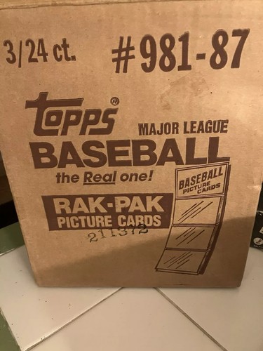 Lot Of (10) 1987 Topps Baseball Factory Sealed Packs (480 Factory ...