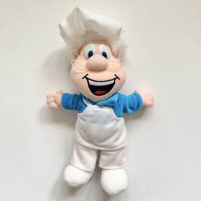 Vintage 1997 Cinnamon Toast Crunch Chef Wendell Baker Bean Bag Plush 10 ...
