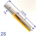 1 pc 1/4" SH 2" Extra Long Straight Router Bit S | eBay