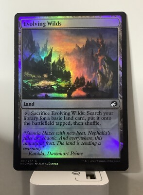 MTG MID: Evolving Wilds (Land) 261/277 Innistrad: Midnight Hunt Foil | eBay