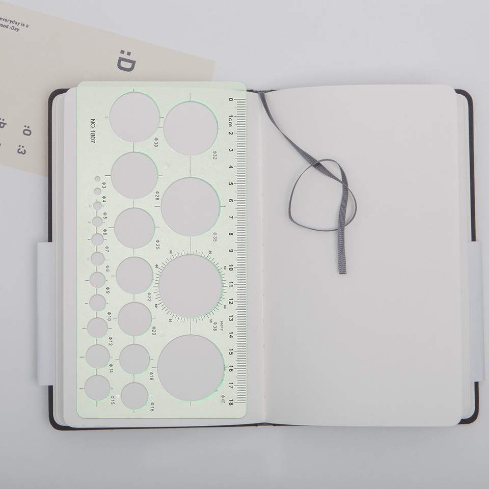 4pcs Circle And Oval Templates For Drawing Plastic Stencils For Crafts ...