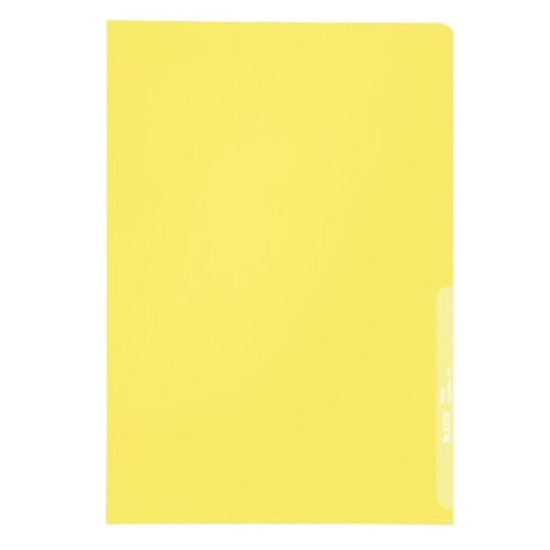 Leitz Standard Folders A4 Grained Polypropylene, Yellow 4002432432608 ...
