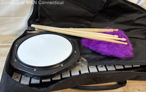 Student Percussion Bell Kit Glockenspiel Practice Pad Innovative Sticks ...