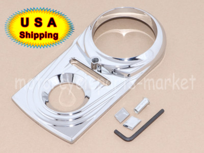 USA Dash Panel Insert Cover For Harley Softail Dyna FXDWG FXSTB 1993 ...