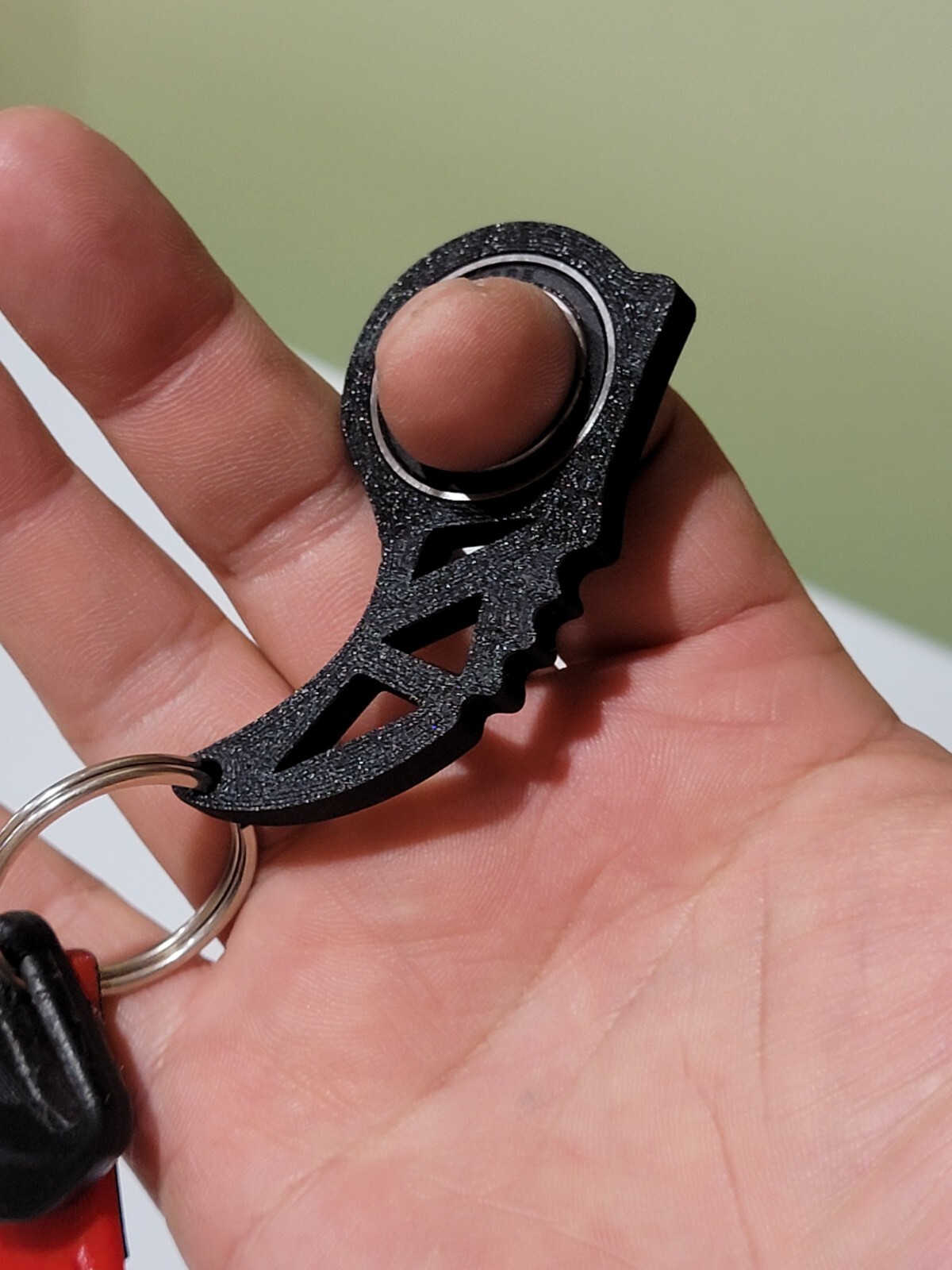 Keyrambit Spinner Keychain Fidget Spinner - Multiple Colors Available ...