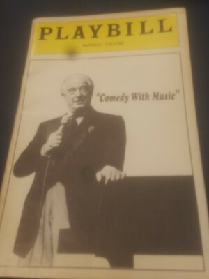 comedy with music playbill play bill broadway theatre show guide | eBay