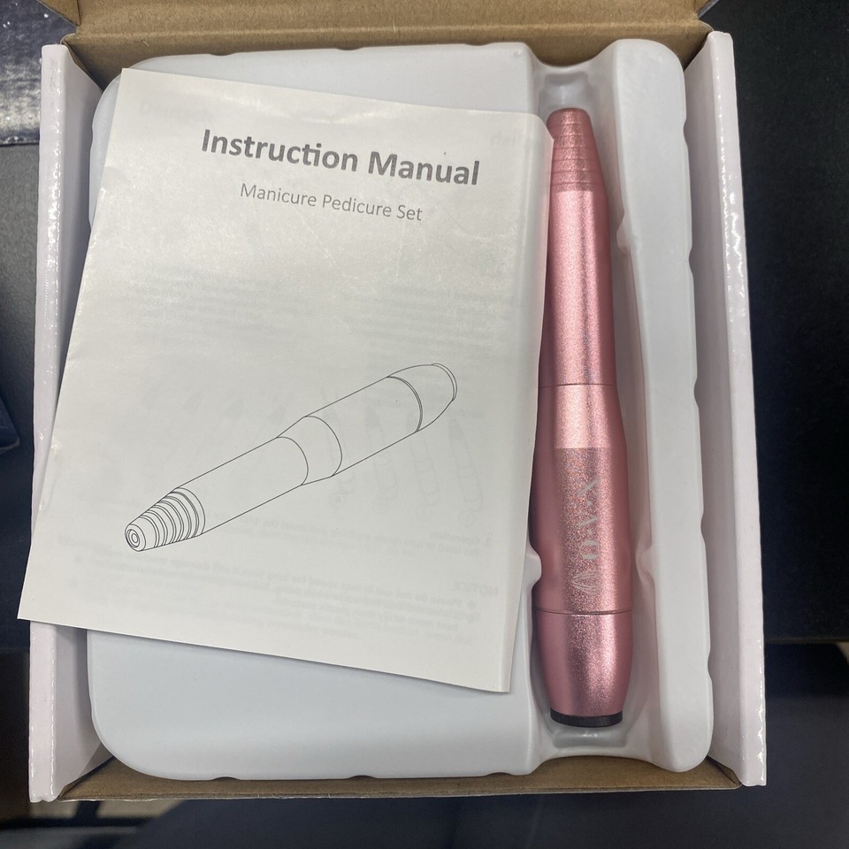 Electric Acrylic nail drill file machine Aluminum Manicure Pedicure ...