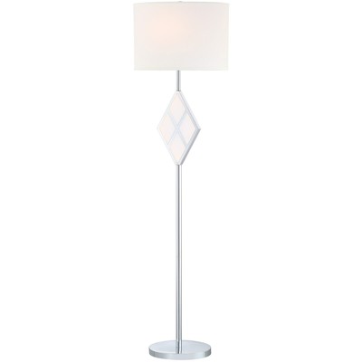 Lite Source LS-83372 Molten 61 inch 100.00 watt Chrome Floor Lamp ...