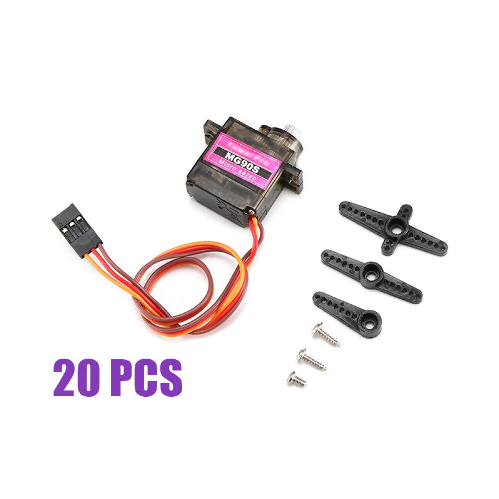 MG90S 9g Metal Gear Mini Rc Servo Digital Micro Servos Fits Car Boat ...