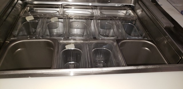 Randell 48" Dual Door Sandwich / Salad Prep Cooler 8 Pan Capacity ...