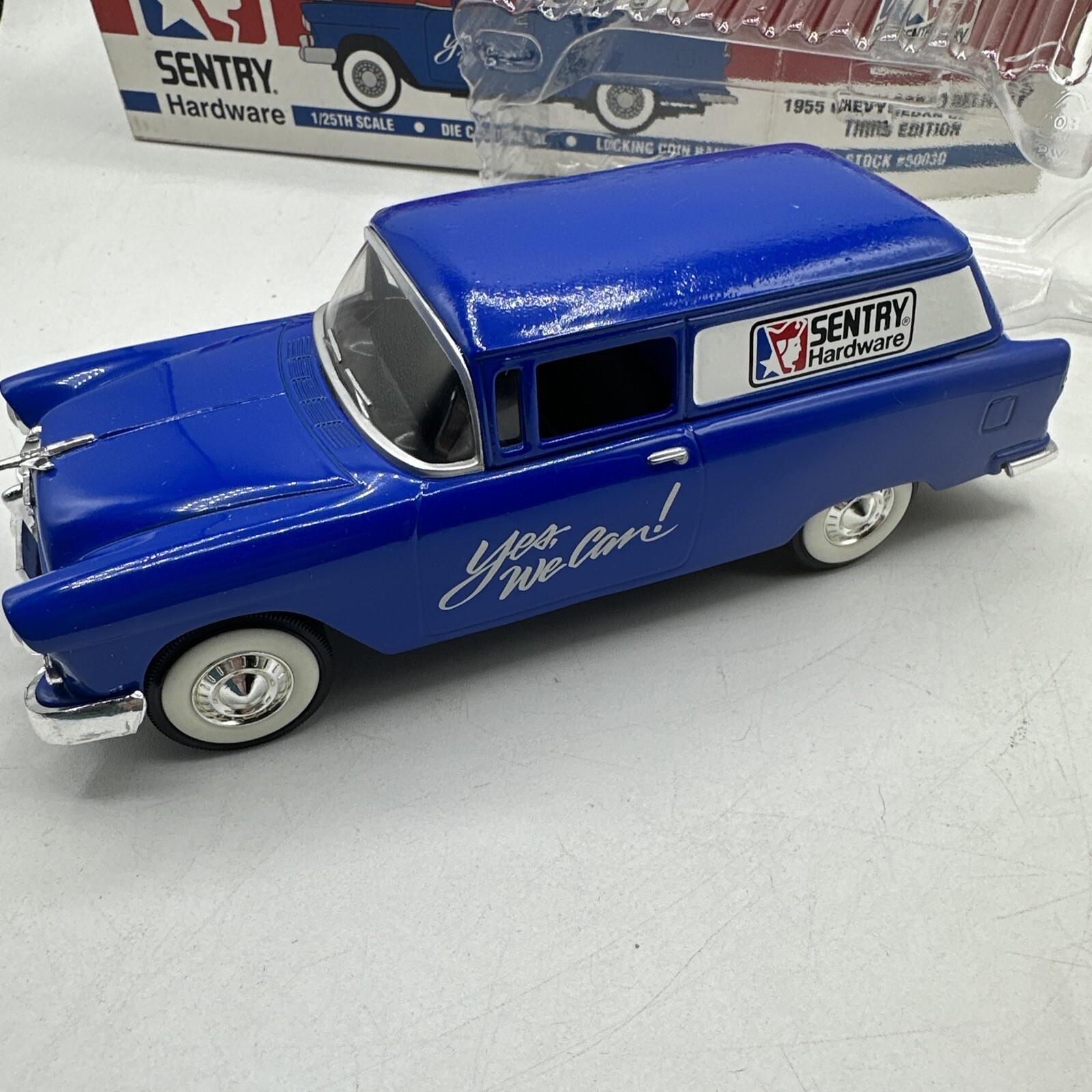 Sentry Hardware 1955 Chevy Sedan Delivery Diecast Coin Bank Limited ...
