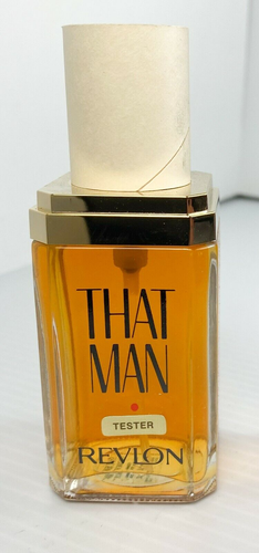 Revlon THAT MAN Cologne Spray 1.7 oz *VINTAGE ORIGINAL SOLD AS-IS *READ ...