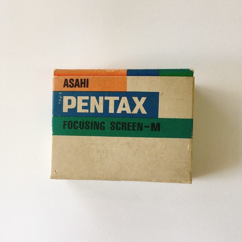 ASAHI Pentax Focusing Screen M Grid Matte Type SG For MX 28mmf/3.5 ...