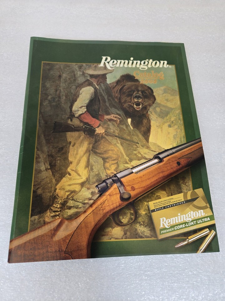 2003 Remington Catalog Arms Firearms Ammunition Sporting Hunting ...