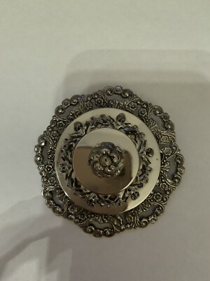 Large Vintage Brooch Pin 3” | eBay