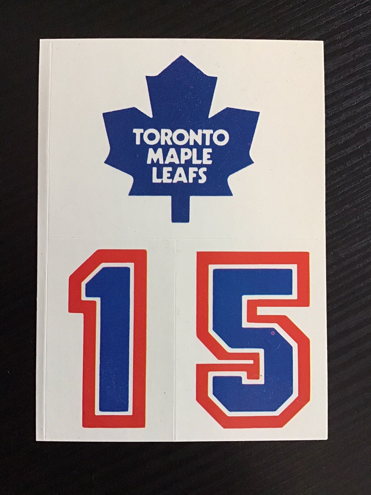 1985-86 Topps Hockey - Stickers #13 Toronto Maple Leafs | eBay