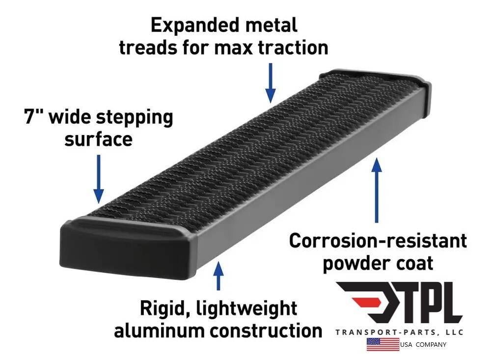 Ford TRANSIT 2015-Present PASSENGER SIDE Step Running Board Kit + 2 ...